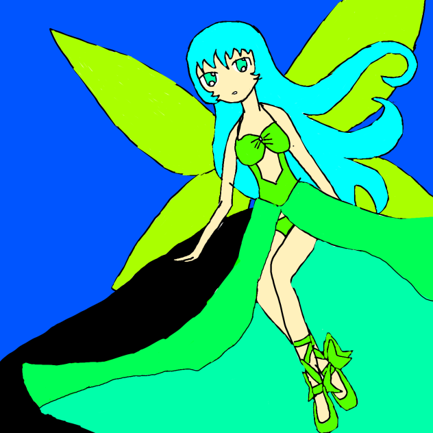 A rainha das fadas - ibisPaint