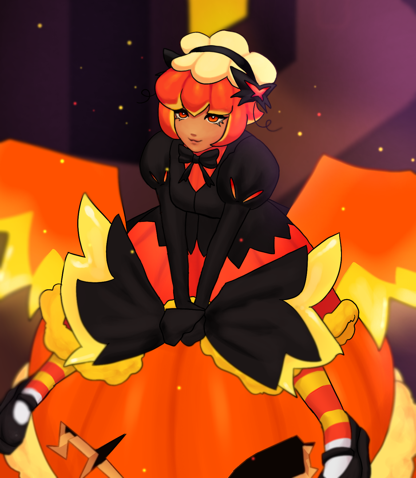 pumpkin pie cookie - ibisPaint