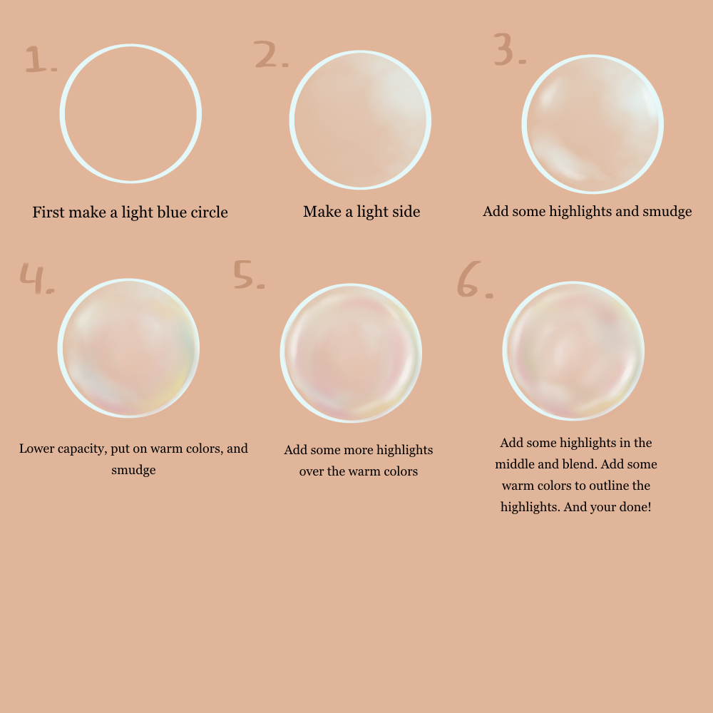 Bubble tutorial - ibisPaint