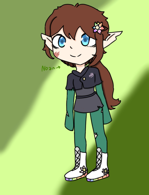 I tired to do the owl house oc challenge - ibisPaint