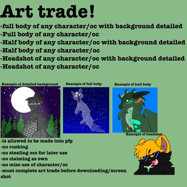 Art trade! - ibisPaint