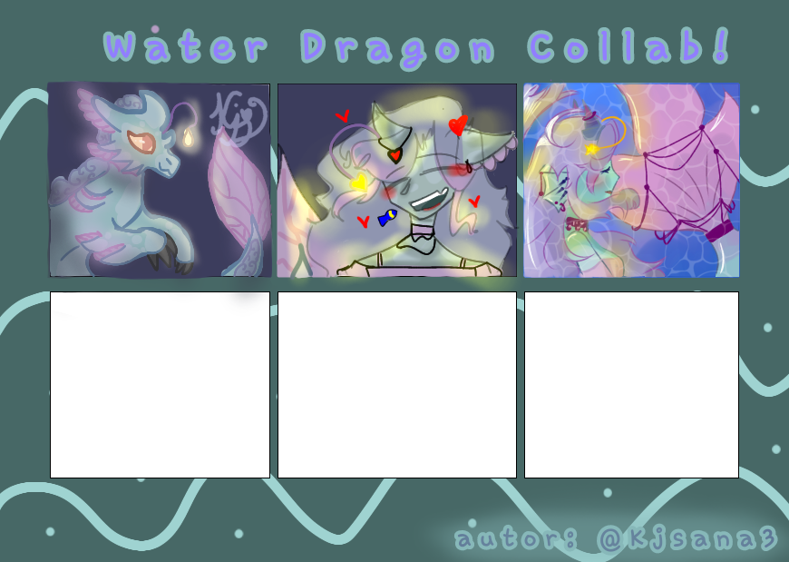 Collab(idk how to draw dragons) - ibisPaint