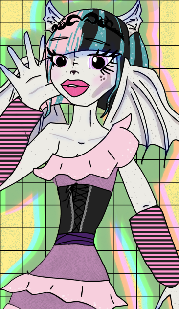 Rochelle Goyle from Monster high - ibisPaint