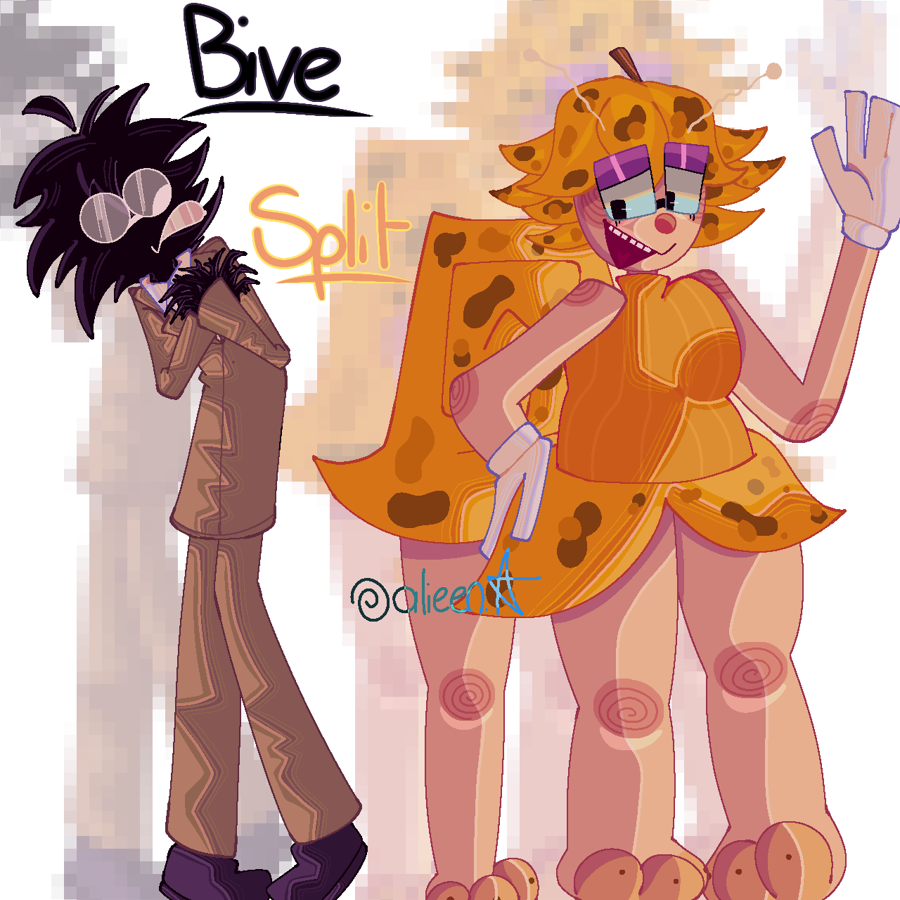 Bive & Split - ibisPaint