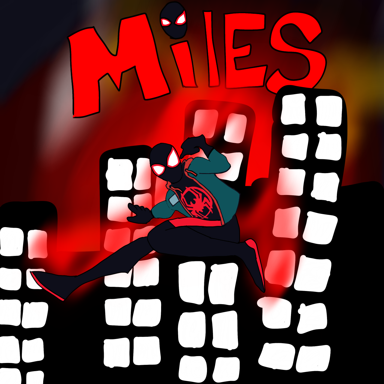 Miles Morales - ibisPaint