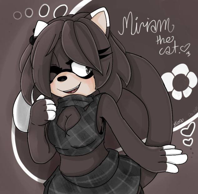 Miriam the cat(redraw 2017-2021) - ibisPaint