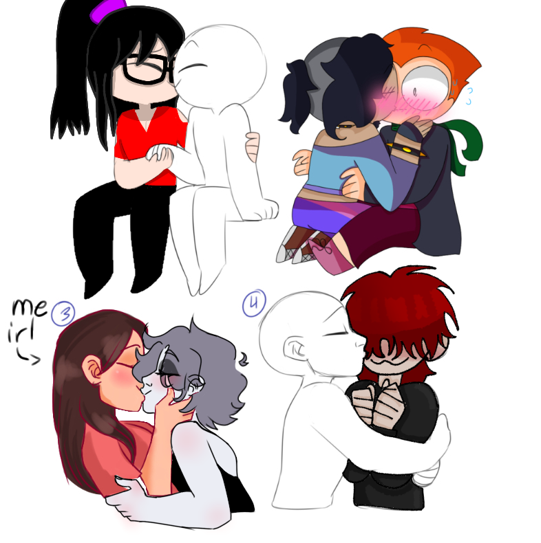 Kiss collab (spot reserved for my gf) - ibisPaint