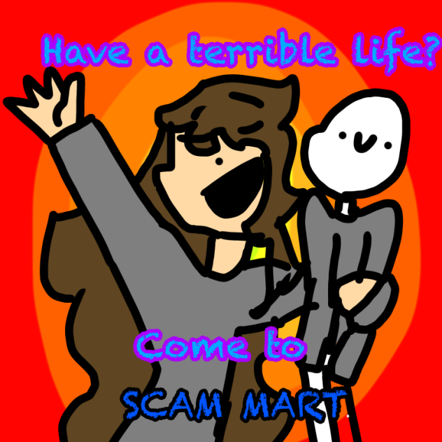 A Ad for scam-mart - ibisPaint