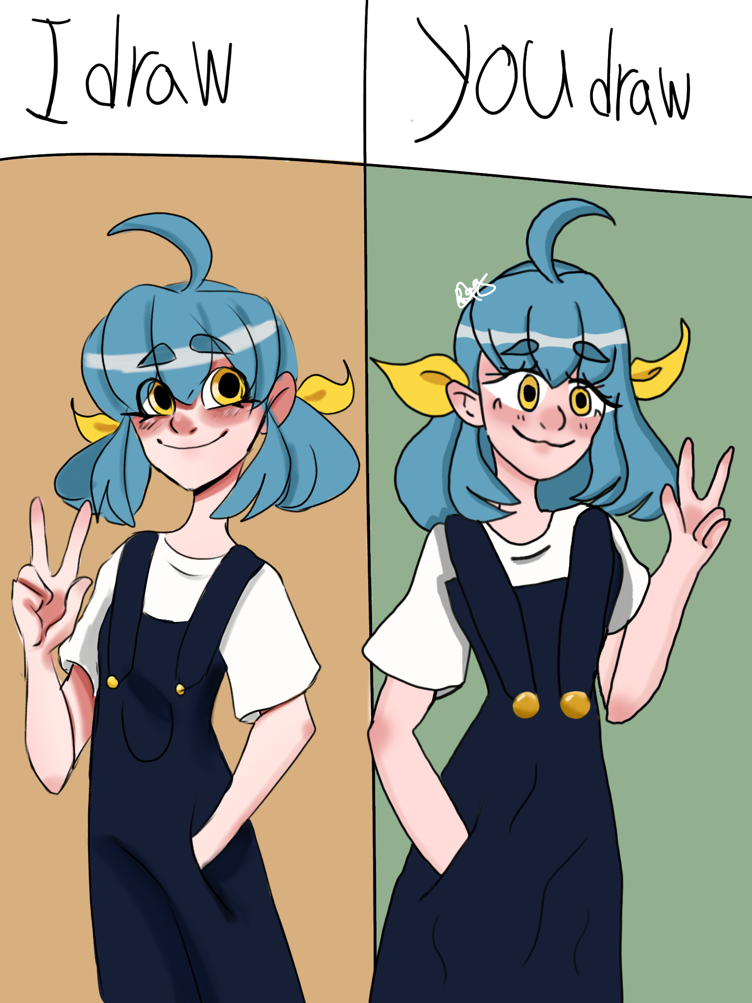 I draw you draw ft. Nora Sthier - ibisPaint