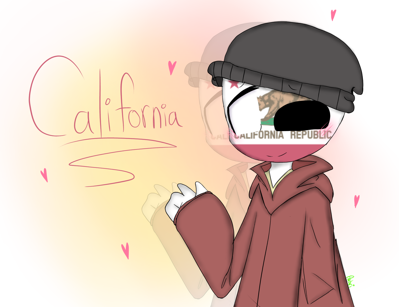 California speedpaint Countryhumans - ibisPaint