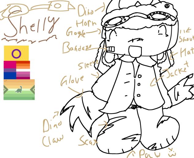 shelly redesign - ibisPaint