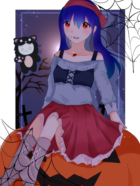 Halloween night!! - ibisPaint