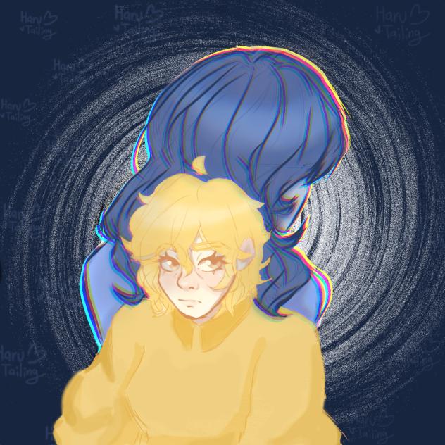 Past in the void - ibisPaint