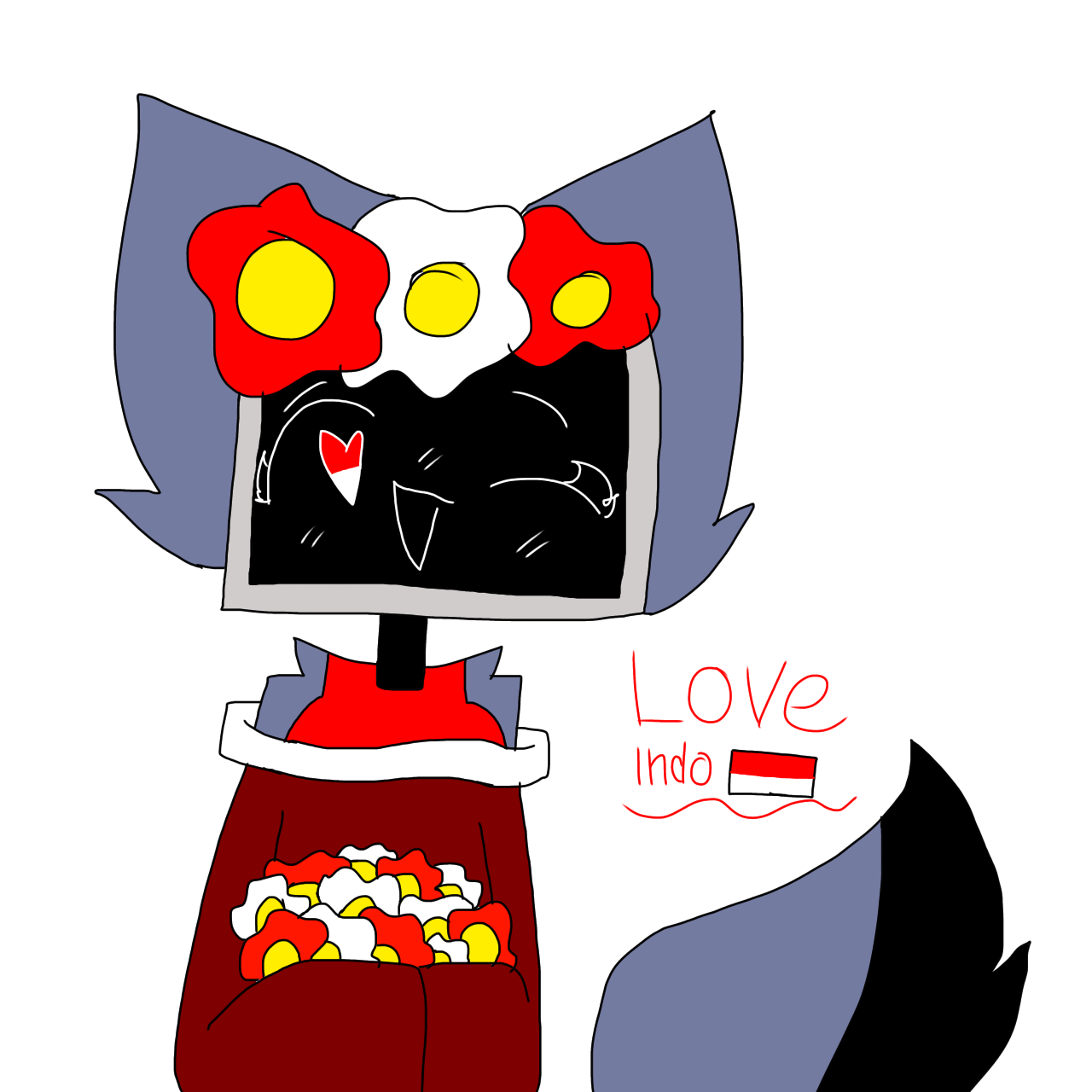 Love indo 🇮🇩 (speed paint) - ibisPaint