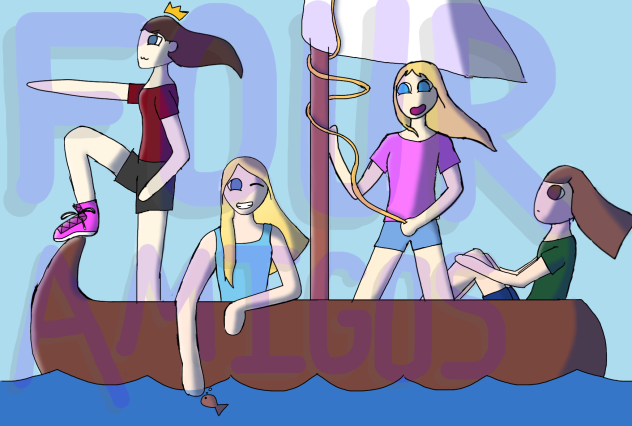 Four Amigos - ibisPaint