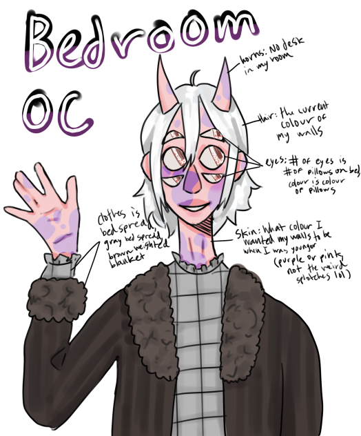 bedroom oc challenge - ibisPaint