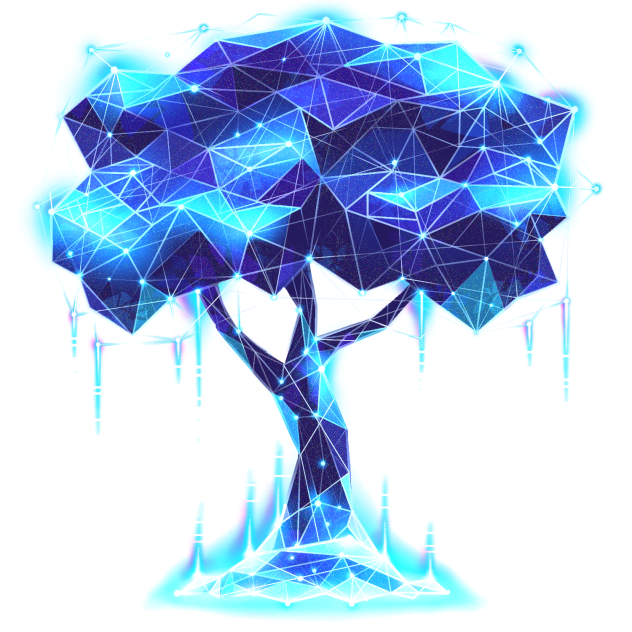 Tree hologram - ibisPaint