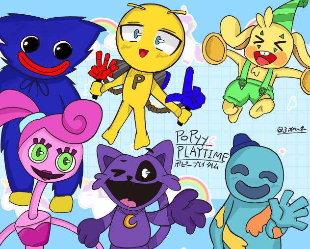 Poppy Play Time(ポピープレイタイム) - ibisPaint