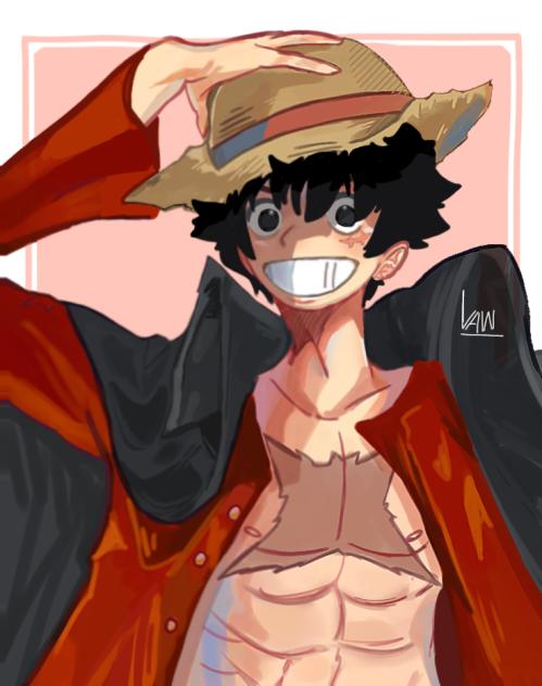 Monkey . D Luffy - ibisPaint
