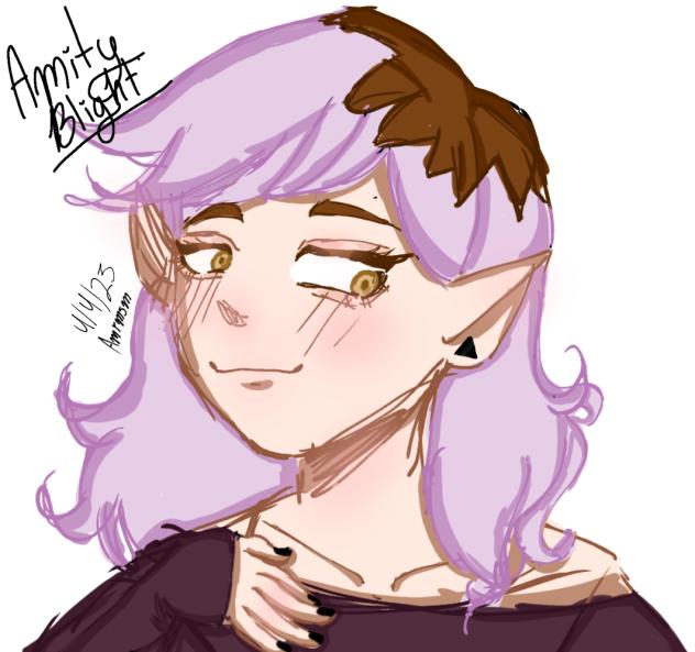 Amity blight in my art style!! - ibisPaint