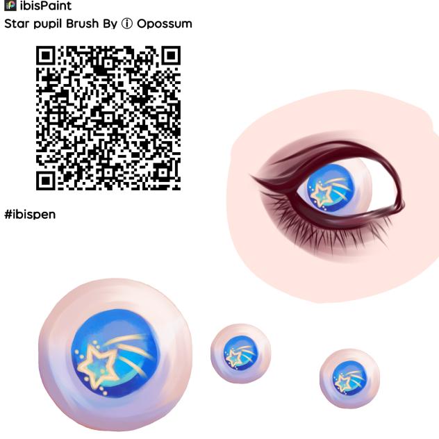 Star pupil - ibisPaint