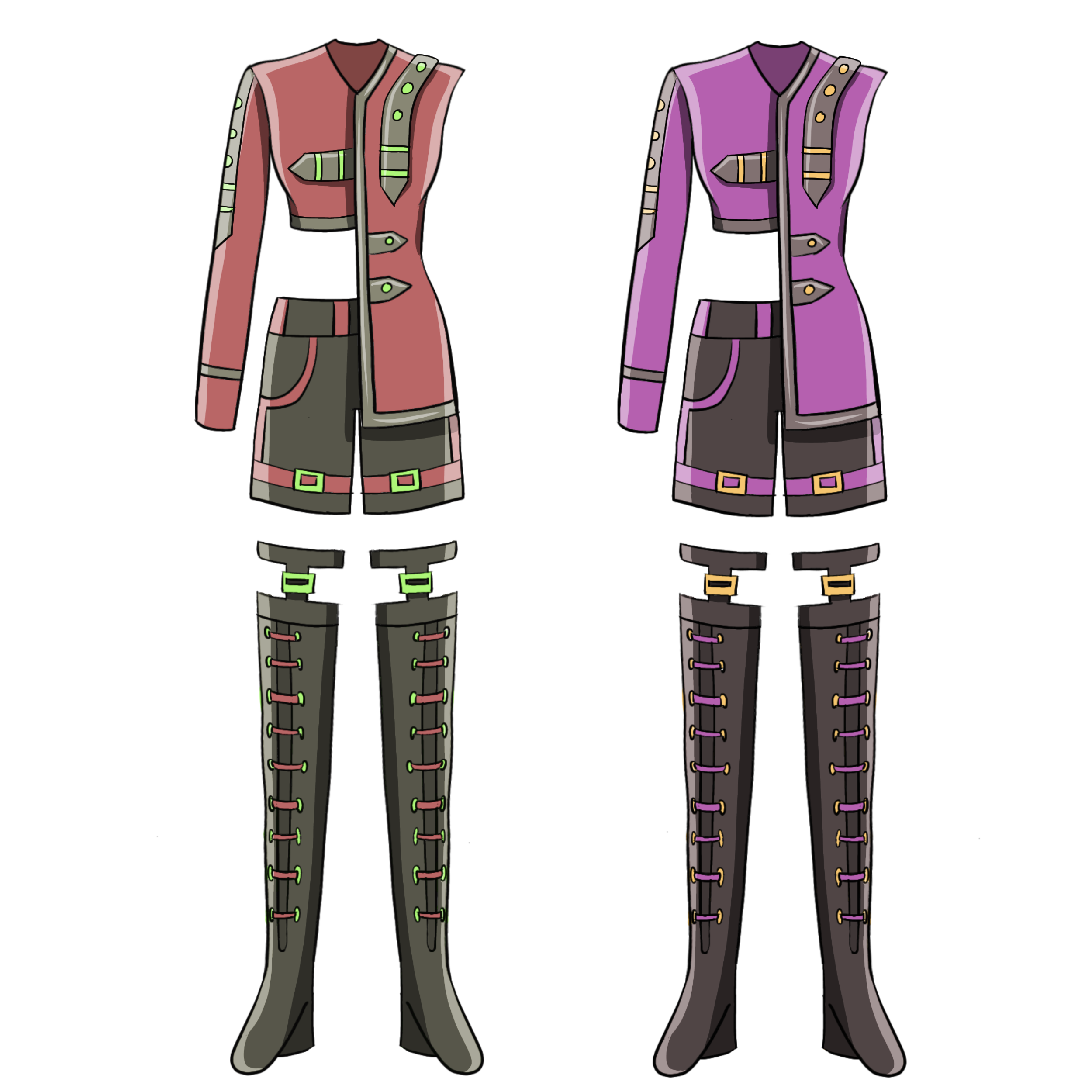 Concert Outfit B - ibisPaint