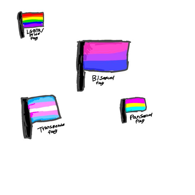 LGBTQ flags - ibisPaint