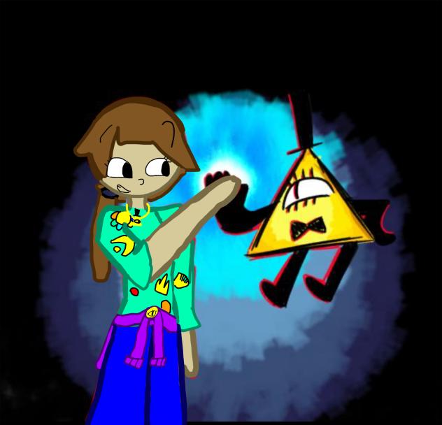 Bill cipher collab - ibisPaint