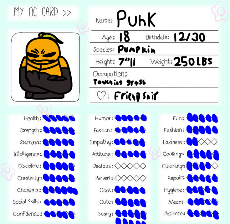 Punk’s Oc Card - ibisPaint