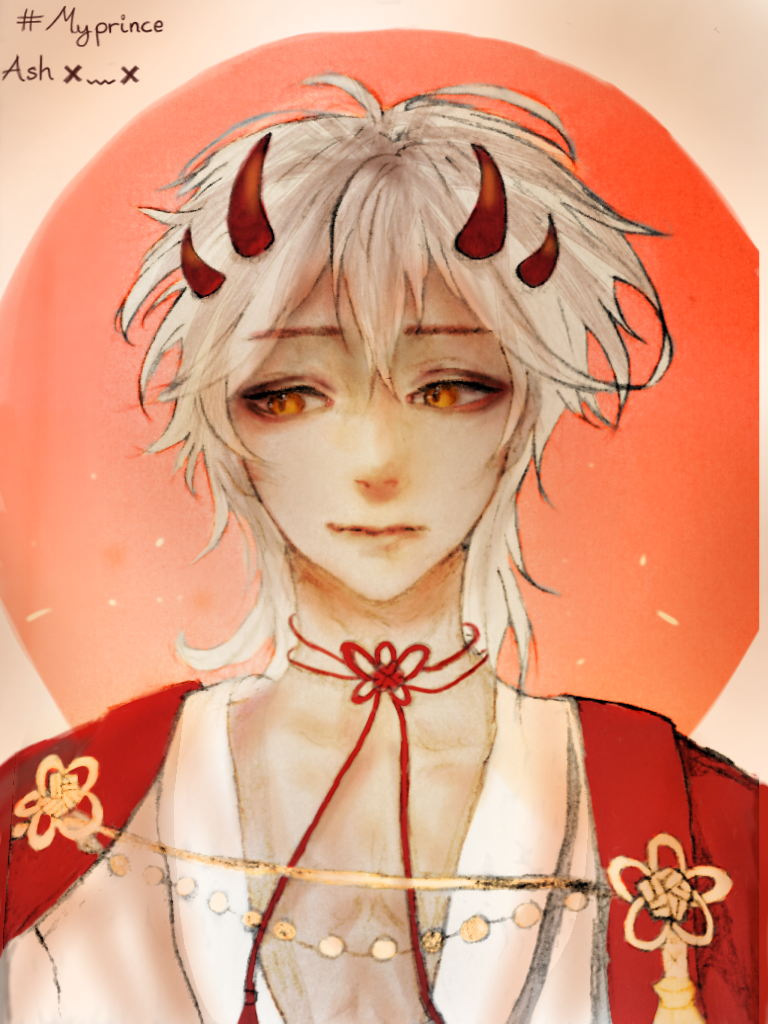 Hakuya Fan art (Line Play) - ibisPaint