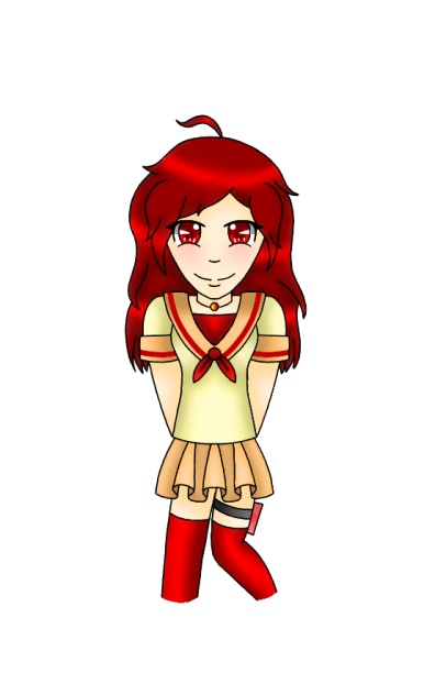 Fire element girl speedpaint - ibisPaint