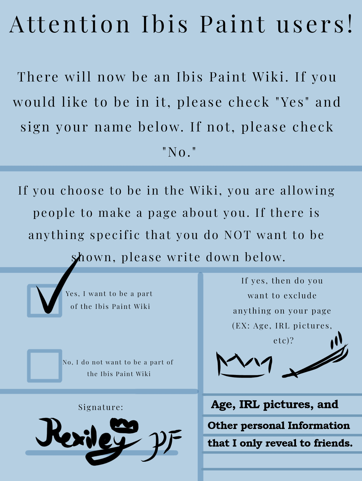 Wiki Fandom Signature - Event - ibisPaint