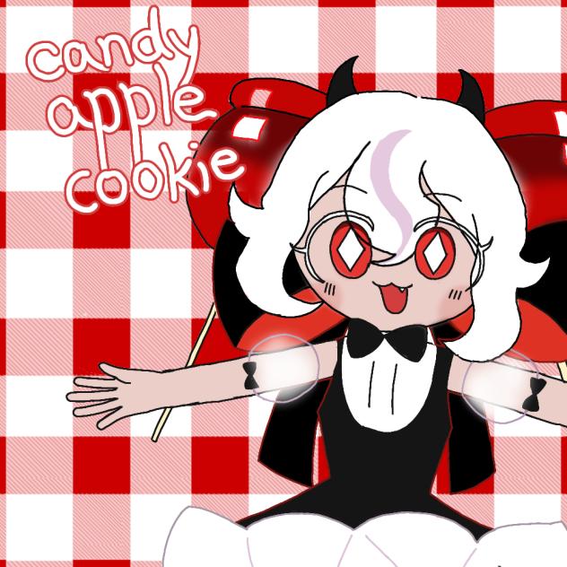 candy apple cookie - ibisPaint
