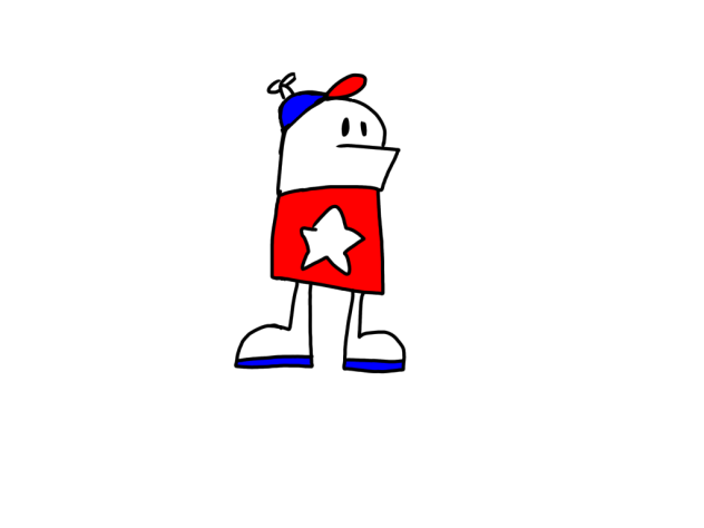 my attempt of drawing homestar runner - ibisPaint