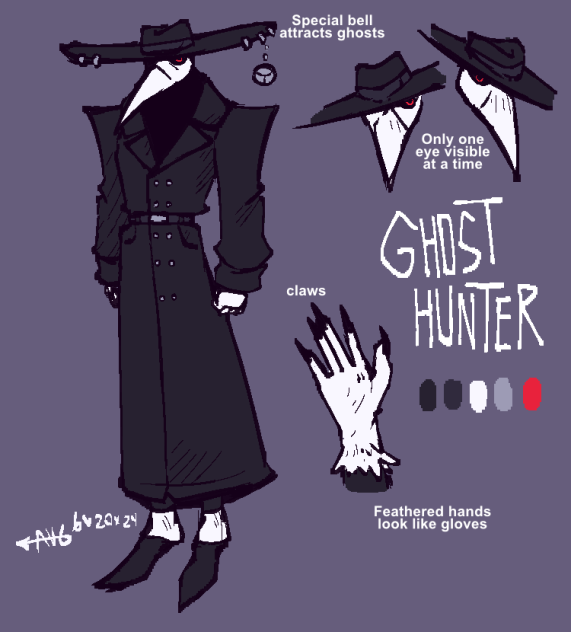 Ghost Hunter Ref - ibisPaint