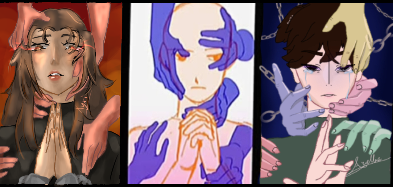 3 artists collab - ibisPaint