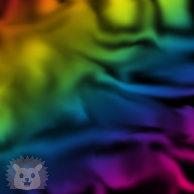 Rainbow background 7 - ibisPaint