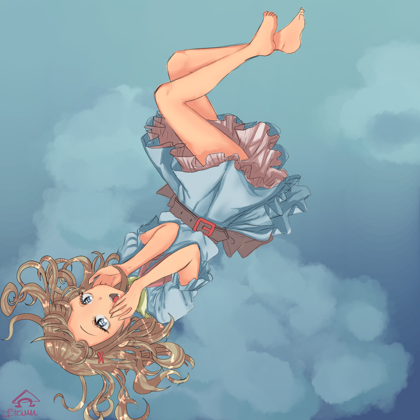 falling in tre deep - ibisPaint