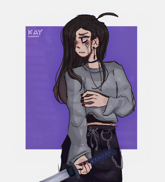 Katana 💜 - ibisPaint