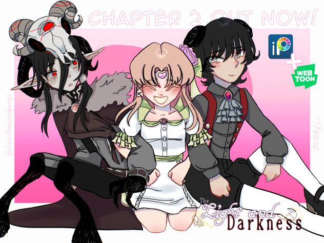 IN LIGHT AND DARKNESS CHAPTER 2 OUT NOW! - ibisPaint