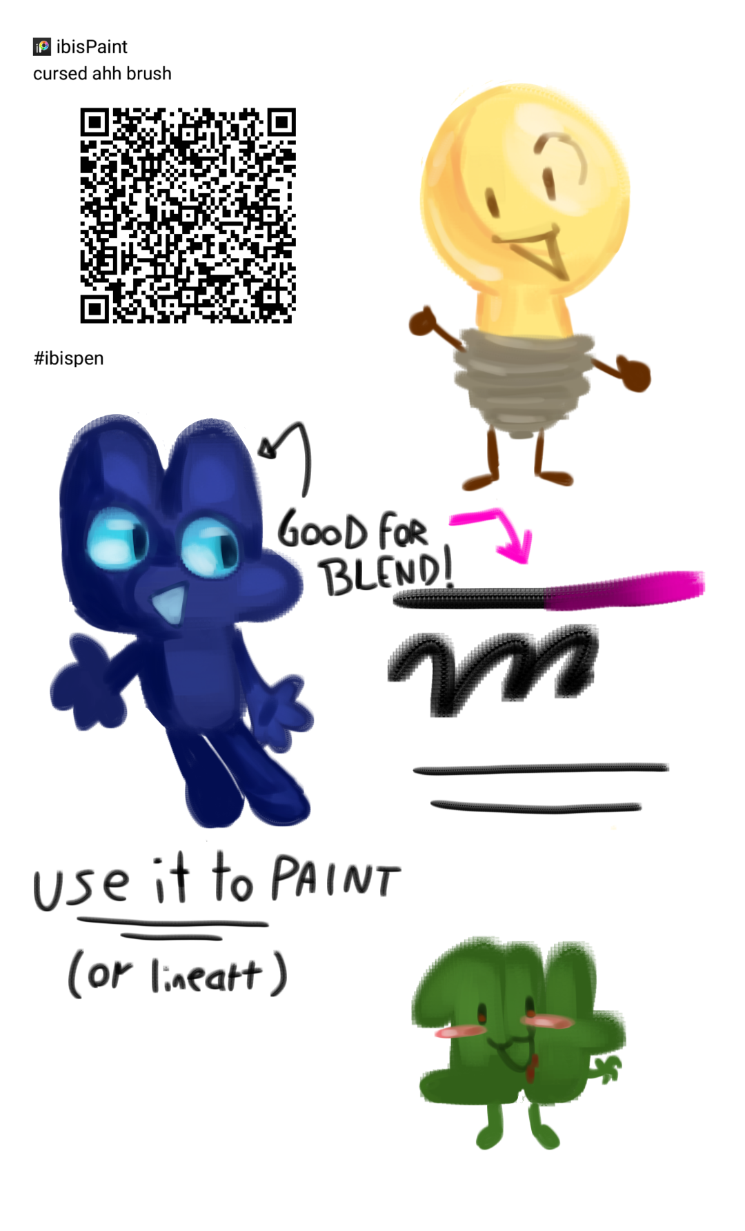 CURSED BRUSH - ibisPaint