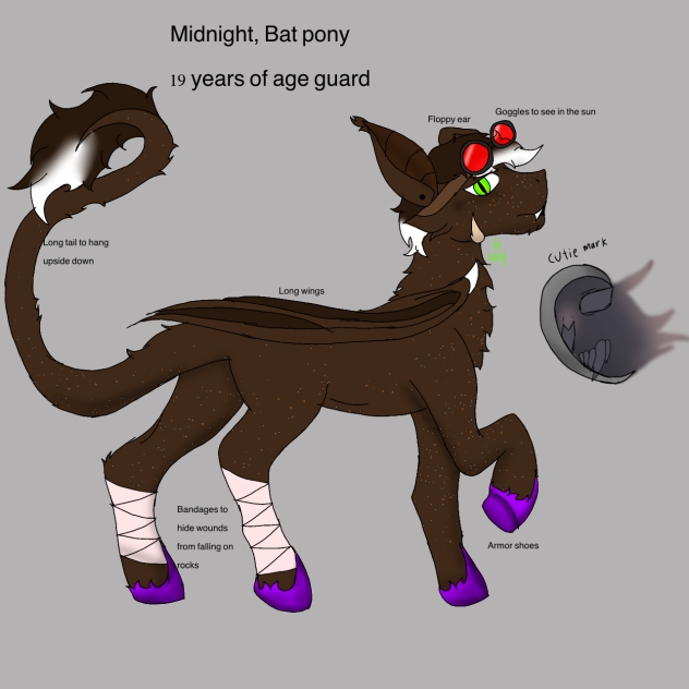 Midnight mlp oc - ibisPaint