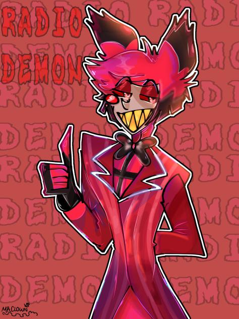 Radio Demon (Alastor) - ibisPaint