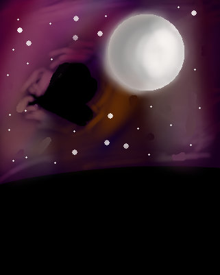 una hermosa noche - ibisPaint