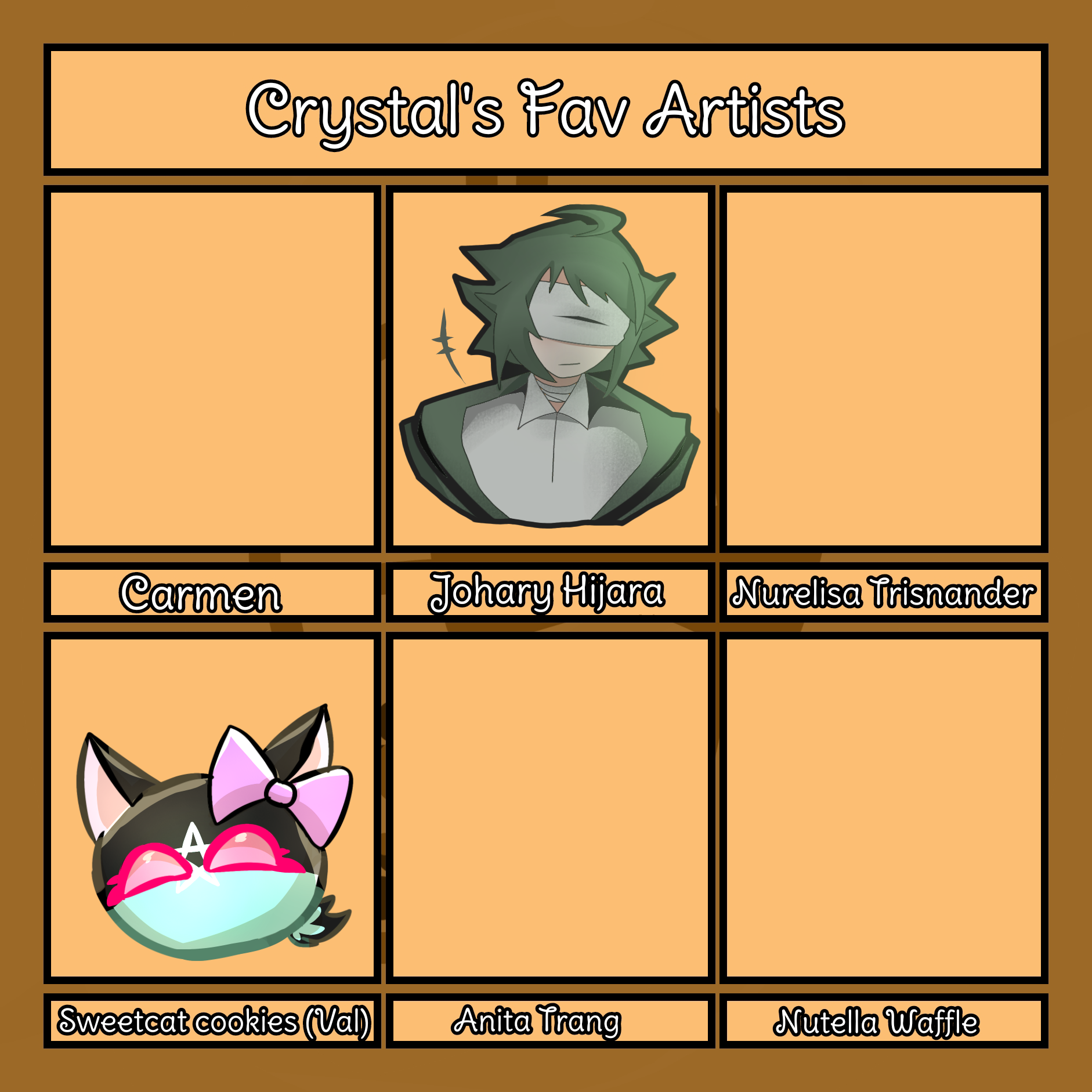 Crystal's Fav Artists - ibisPaint