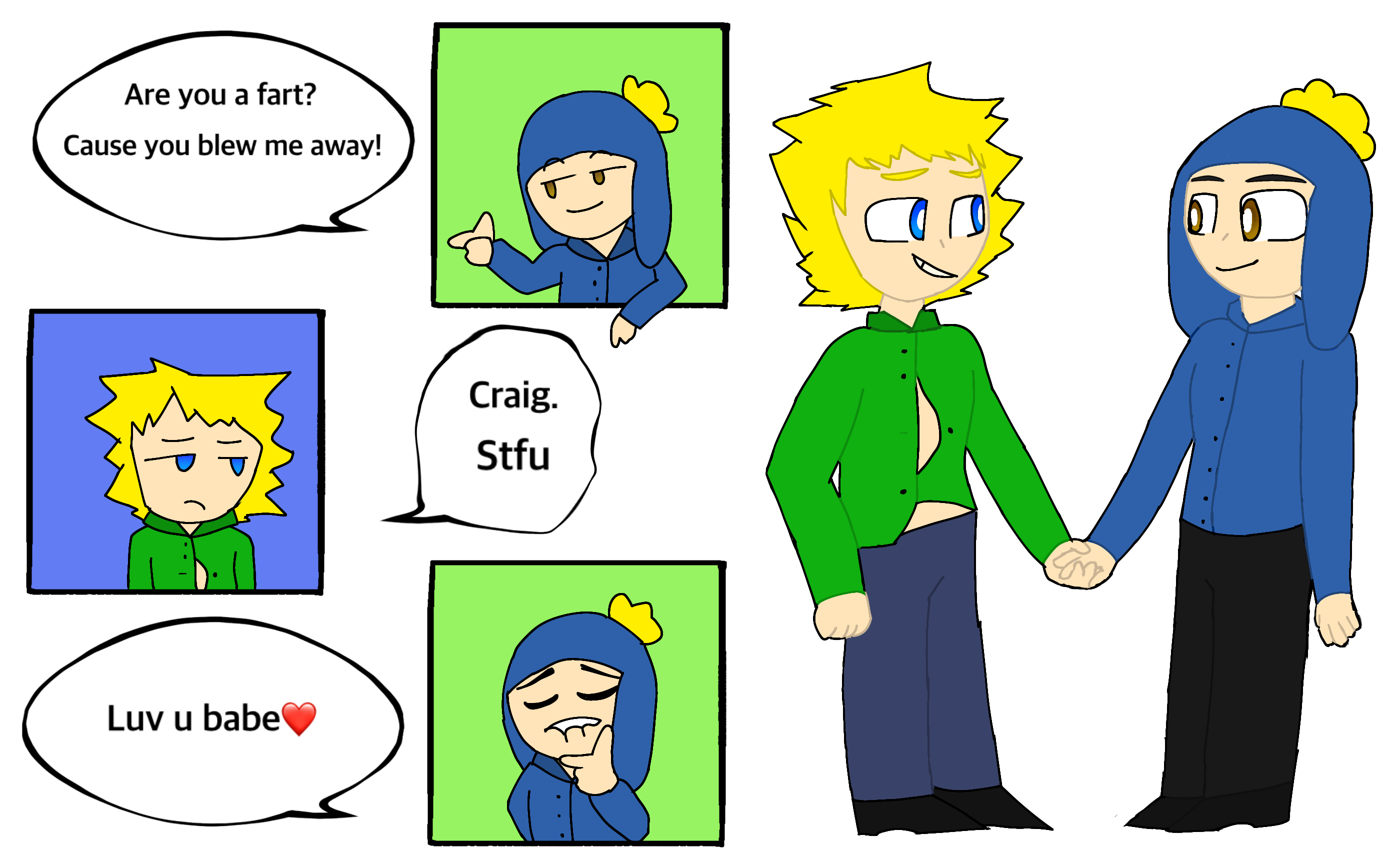 Tweek n’ Craig I guess - ibisPaint