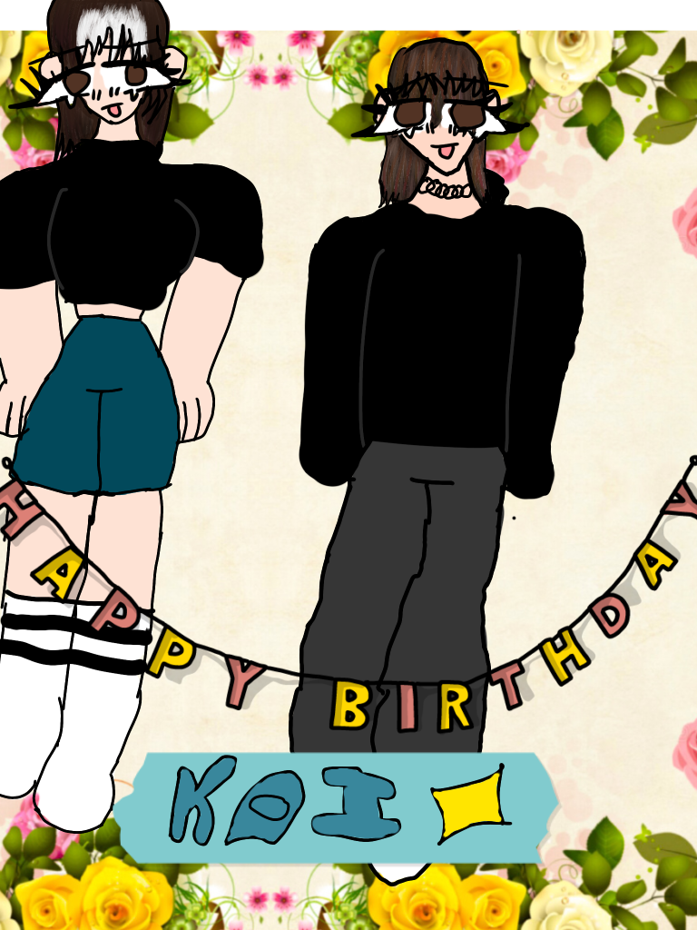 Happy birthday Kai!! - ibisPaint