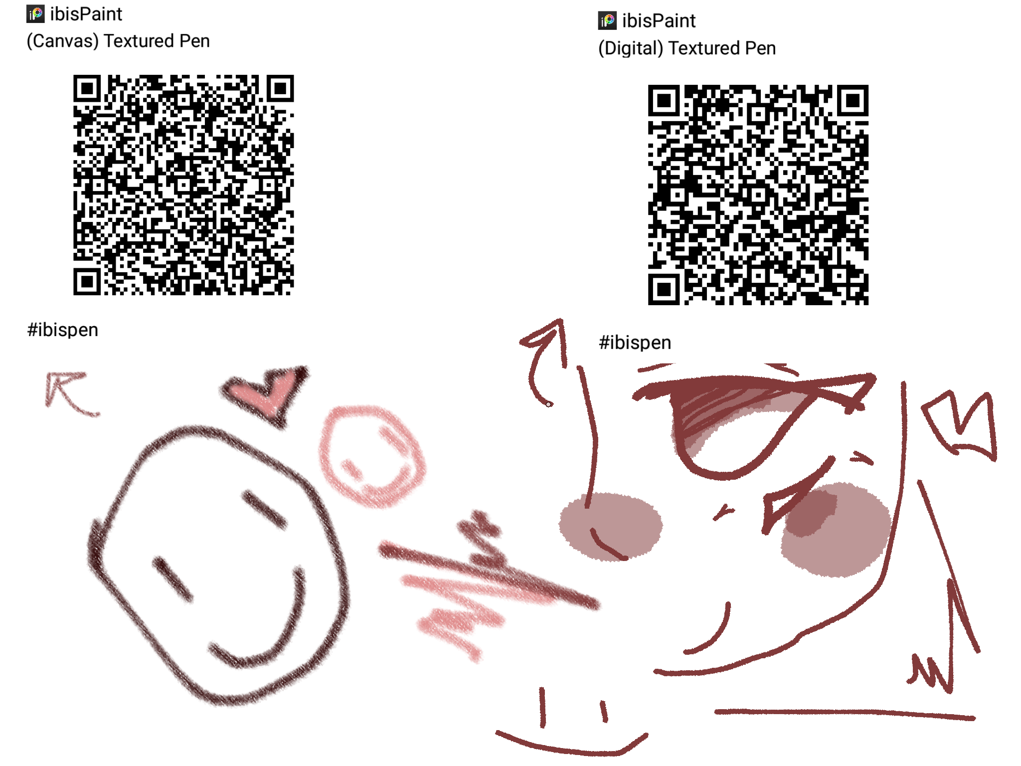 Textured Pens - ibisPaint