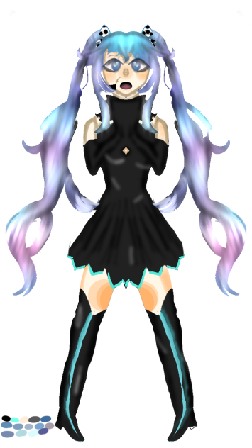 hatsune miku ghost rule - ibisPaint