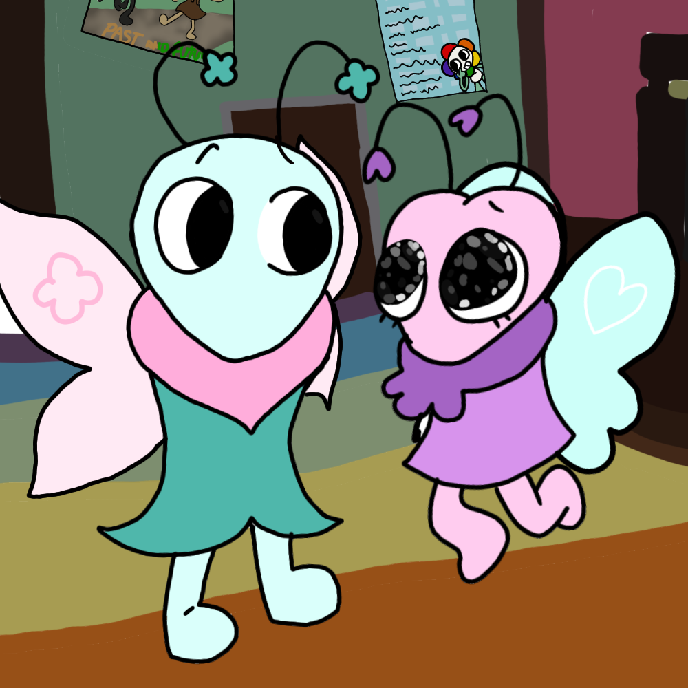 flyte and flutter - ibisPaint